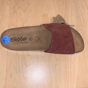 Biostep | Shoes | Biostep Womens Genuine Leather Slide Sandal | Poshmark